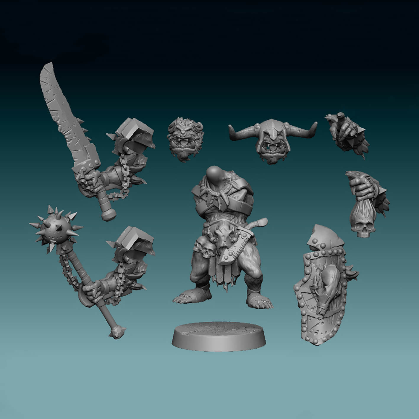 Bugbear Tormentor Miniatures - 3D Print Model by Mai Son