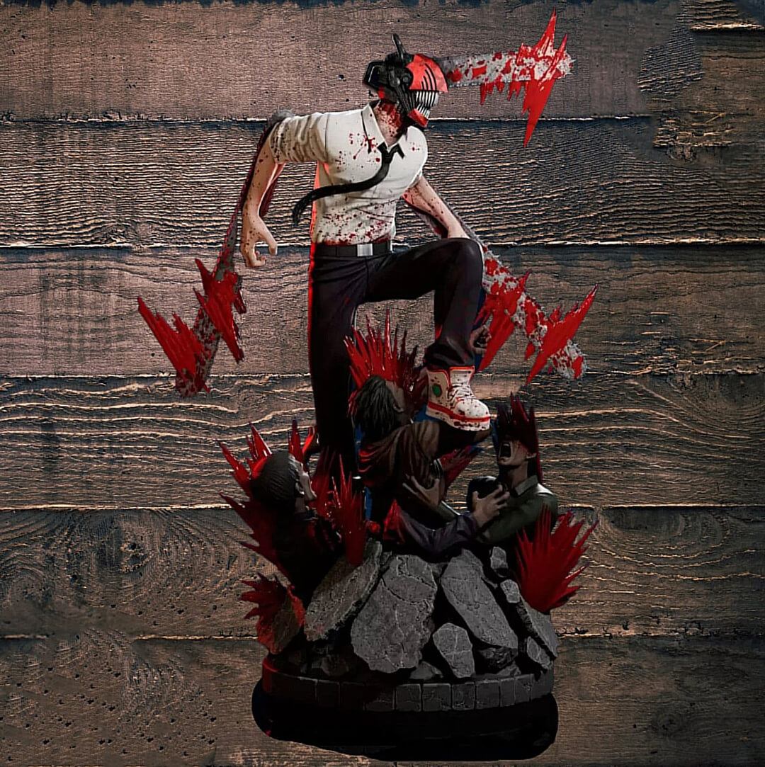 Chainsaw Man Anime - 3D Model by Mai Son