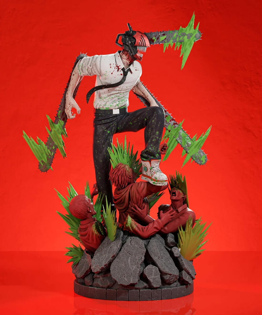 Chainsaw Man Anime - 3D Model by Mai Son