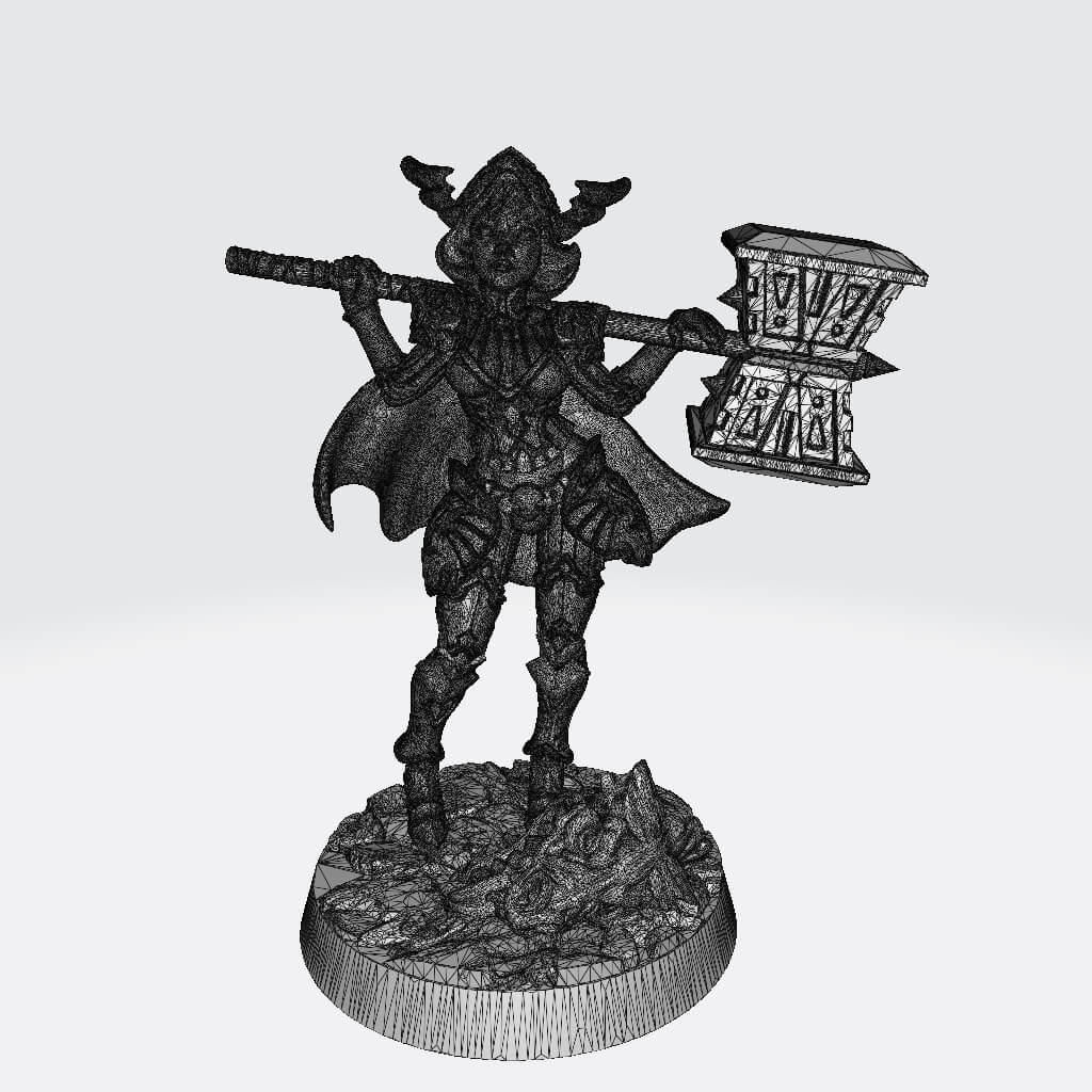 Death Bringer Miniatures - 3D Print Model by Mai Son