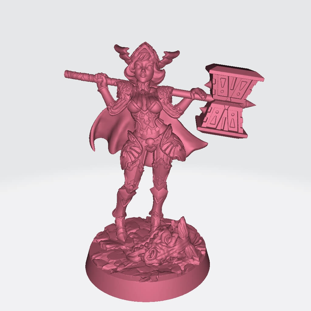 Death Bringer Miniatures - 3D Print Model by Mai Son