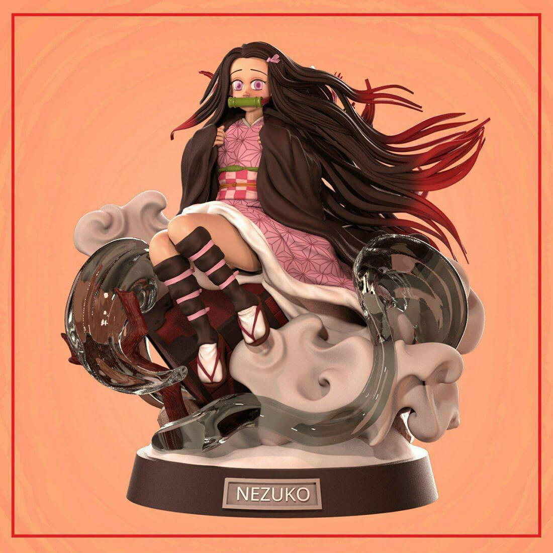 Demon Slayer Kamado Nezuko - 3D Model by Mai Son