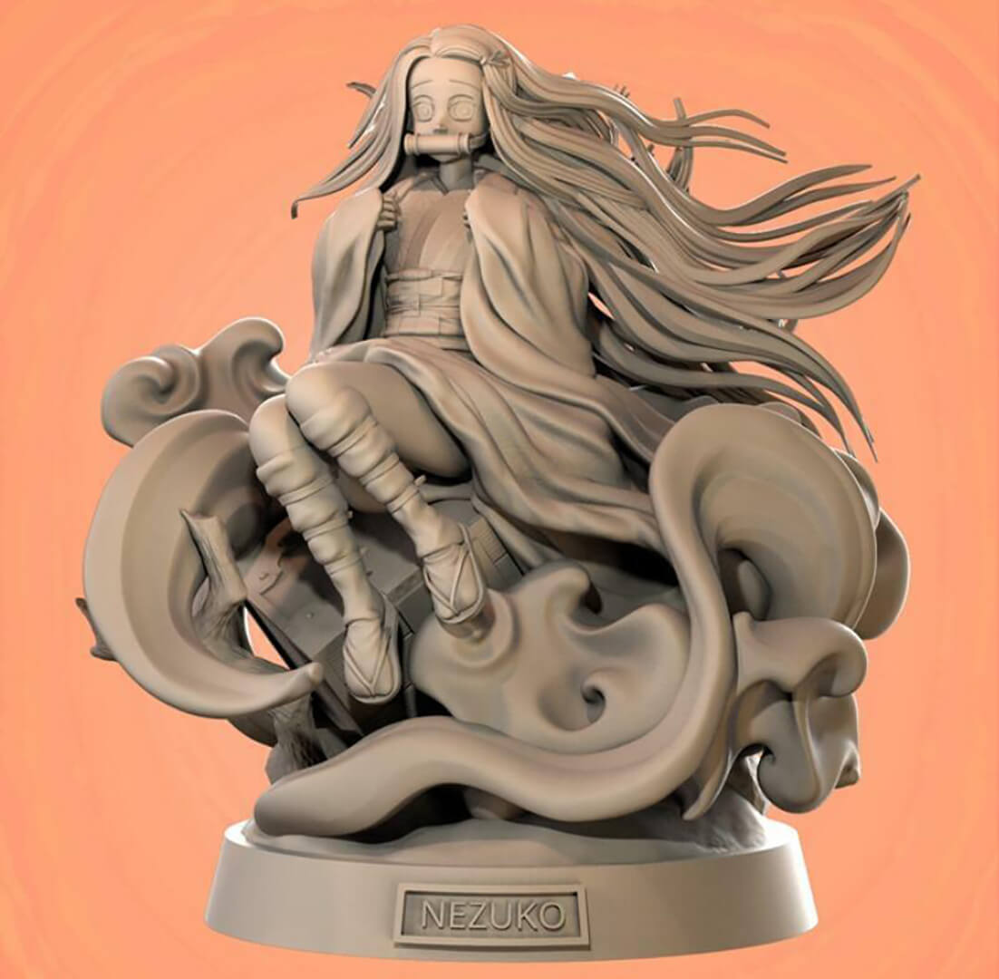 Demon Slayer Kamado Nezuko - 3D Print Model by Mai Son