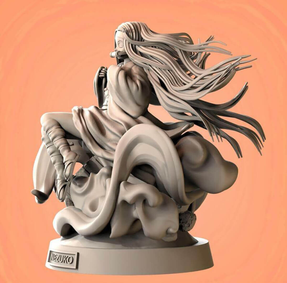 Demon Slayer Kamado Nezuko - 3D Model by Mai Son