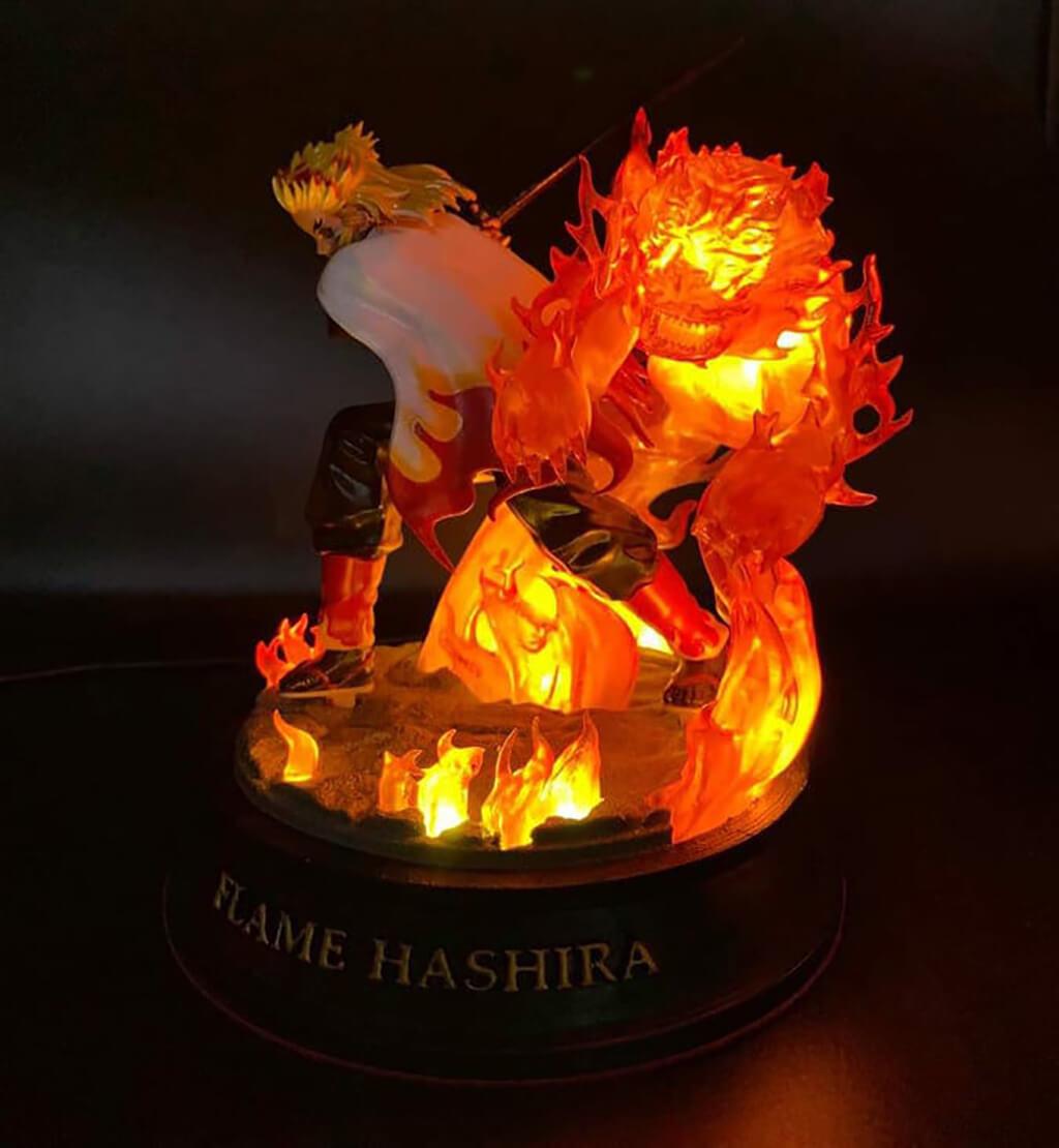 Demon Slayer Kyojuro Rengoku - 3D Model by Mai Son