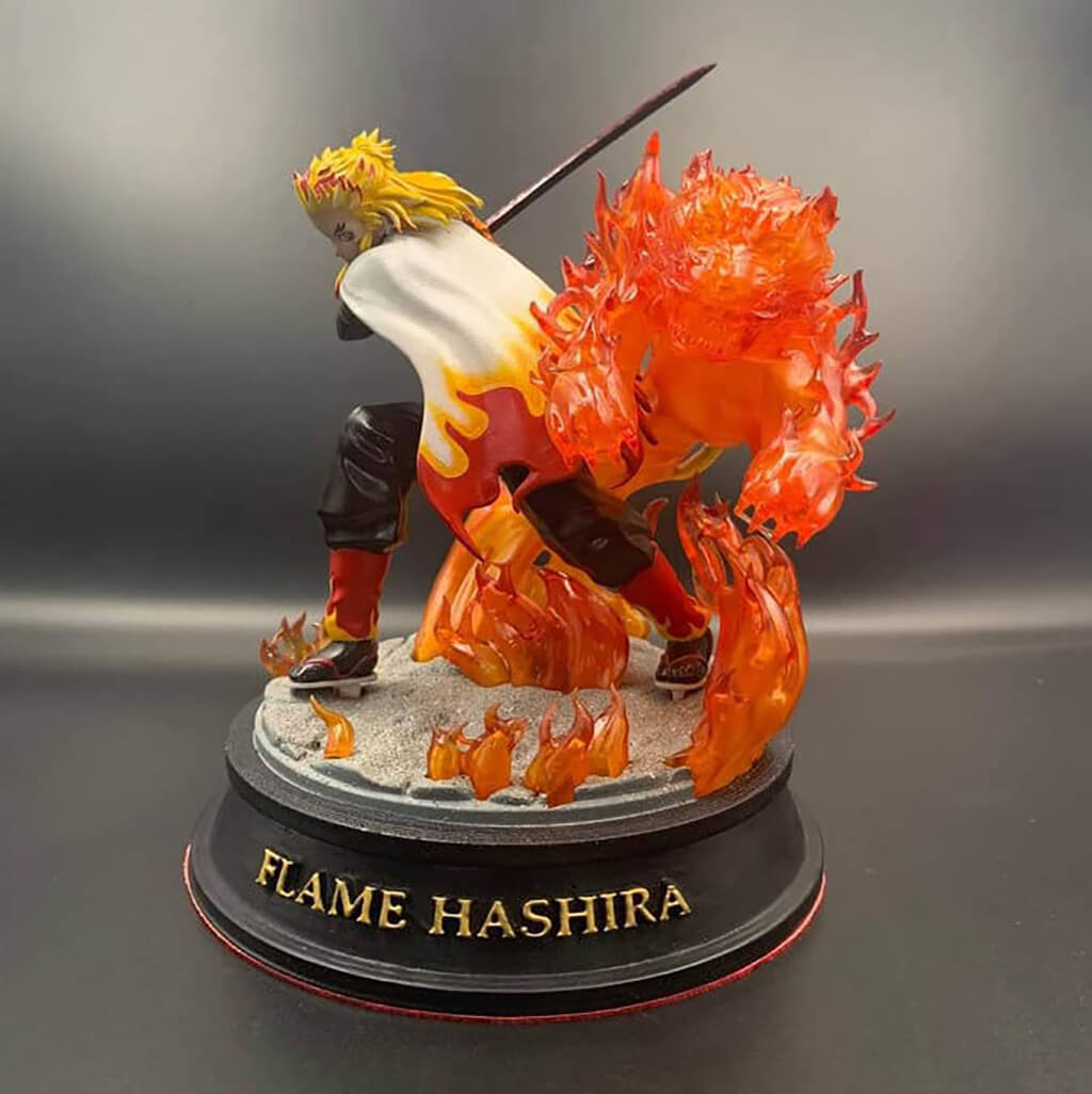 Demon Slayer Kyojuro Rengoku - 3D Model by Mai Son