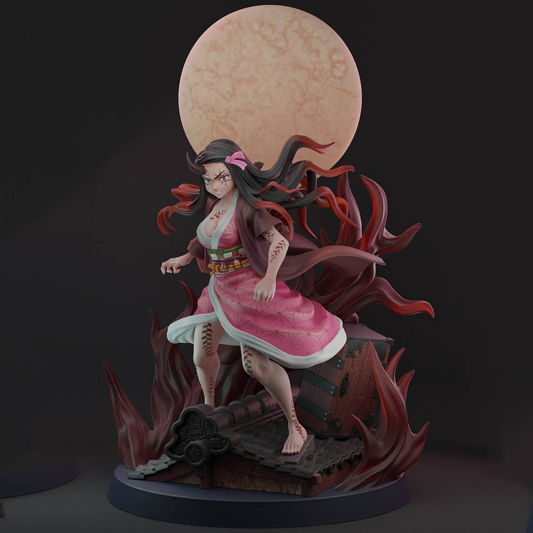 Demon Slayer Nezuko - 3D Print Model by Mai Son