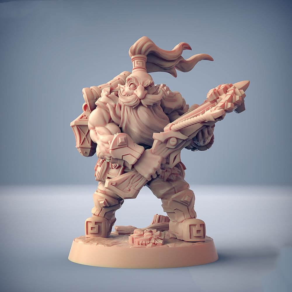 Dwarven Oathbreaker B - Free 3D Print Model by Mai Son