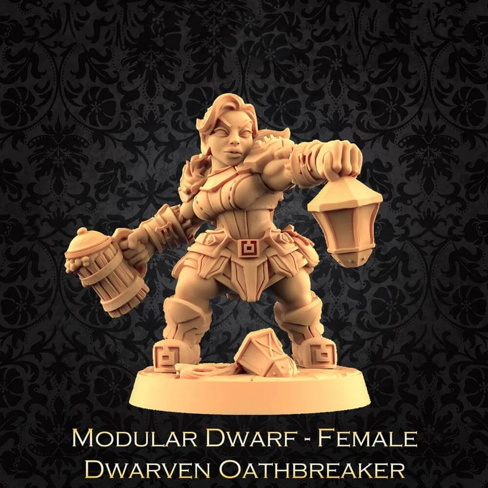 Dwarven Oathbreaker E - 3D Model by Mai Son