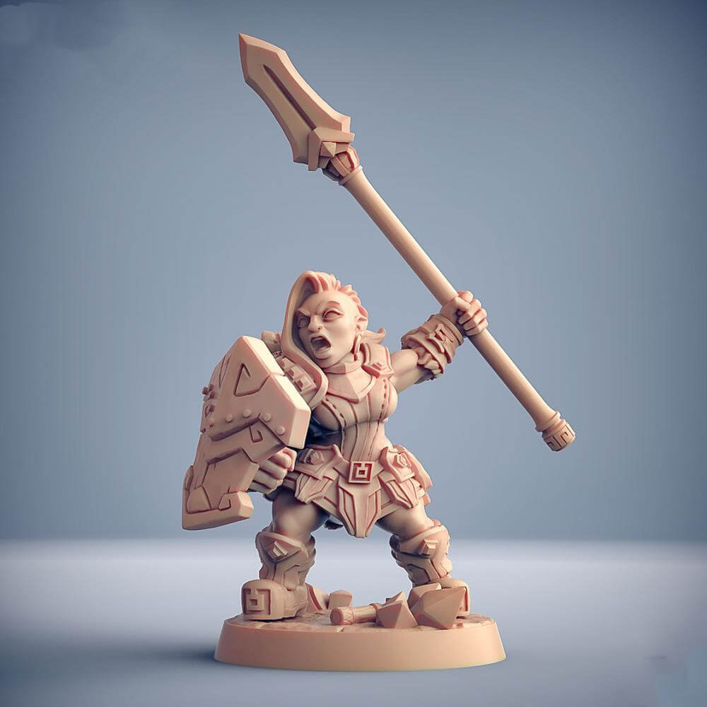 Dwarven Oathbreaker F - 3D Print Model by Mai Son