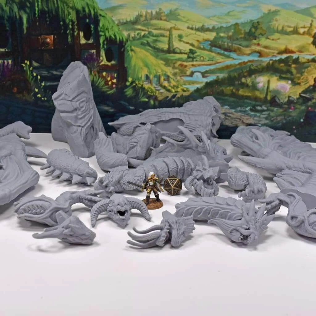 Elemental Queen Dragon - 3D Print Model by Mai Son