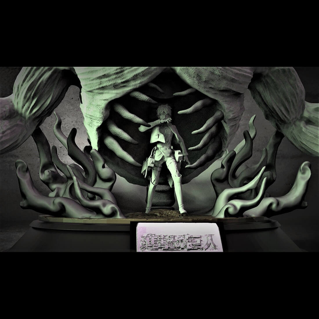 Eren Titan 3D print model by Mai Son