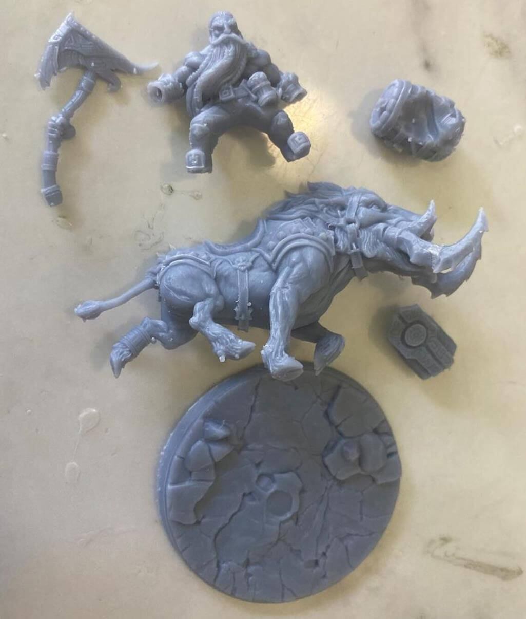 Gino on Wulf-Hog 3D Print Model by Mai Son