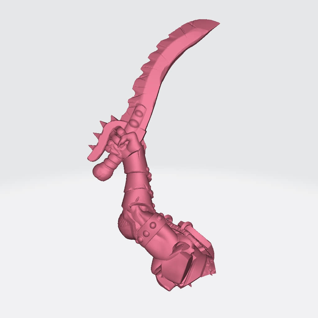 Gnoll Chief Miniatures - 3D Model by Mai Son