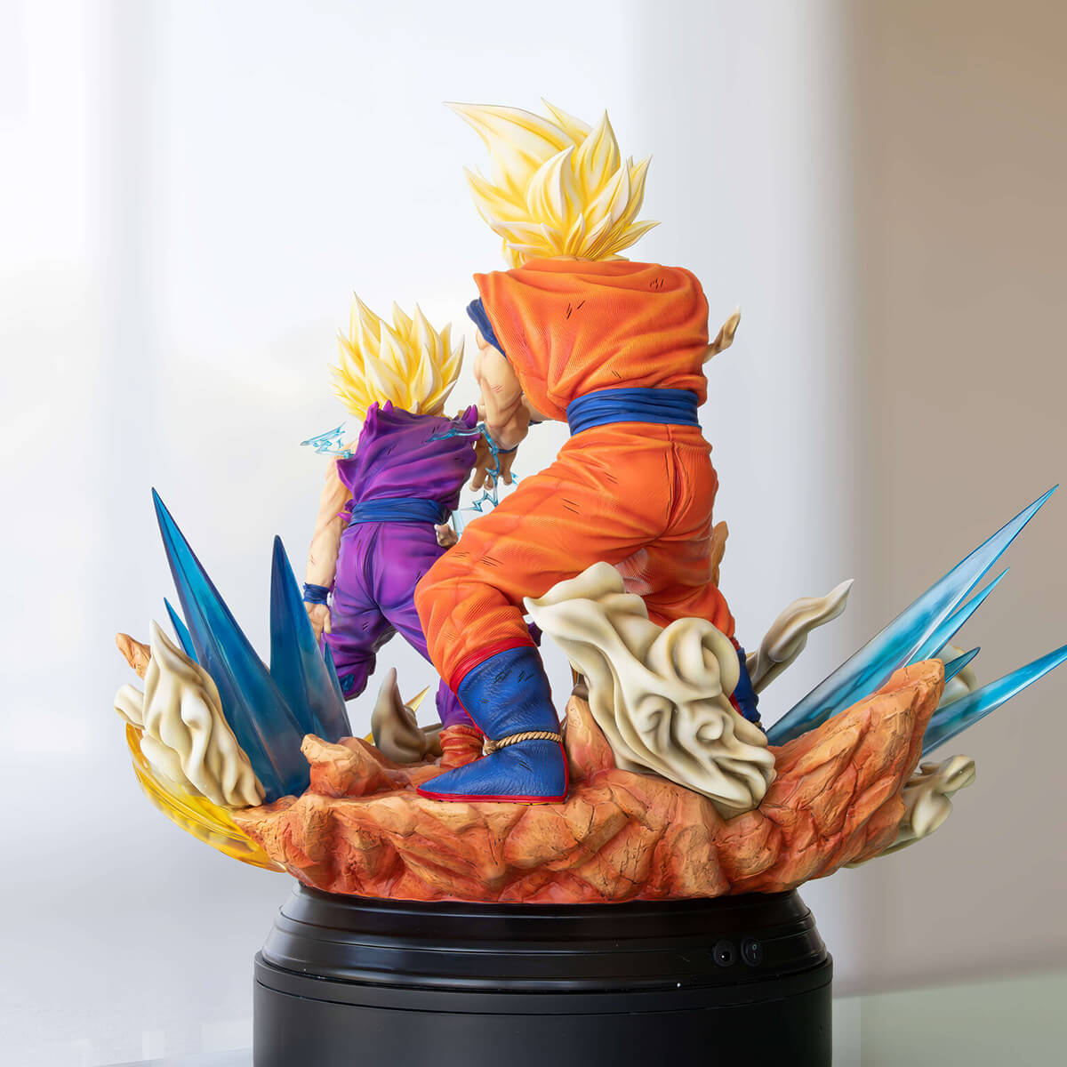 Goku and Gohan – Father and Son Kamehameha - 3D Model by Mai Son