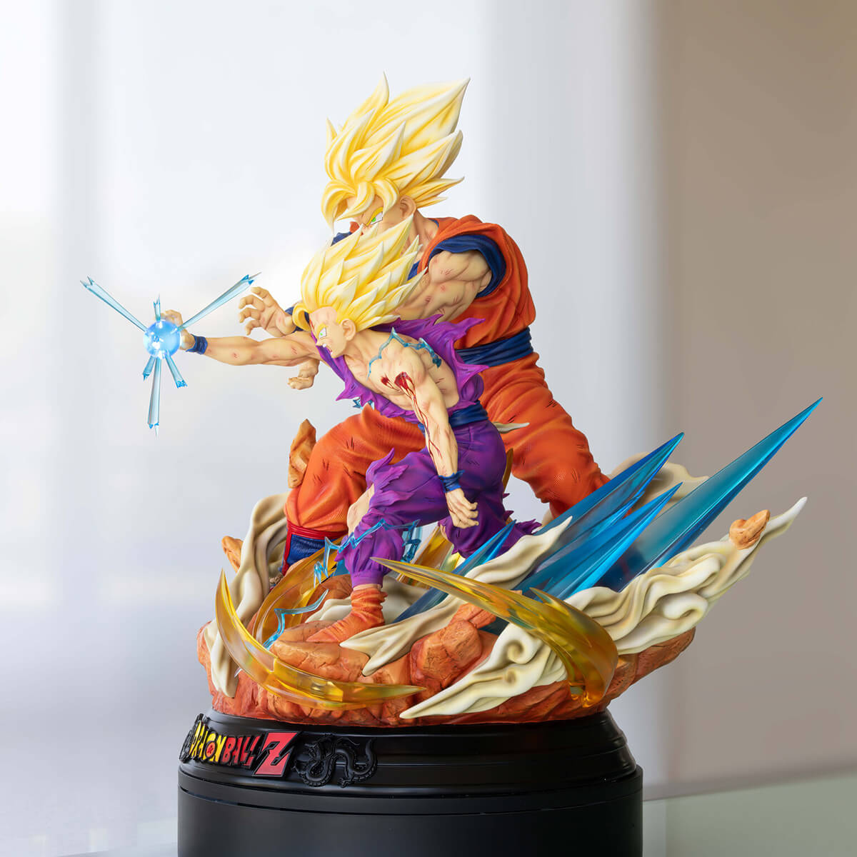 Goku and Gohan – Father and Son Kamehameha - 3D Model by Mai Son