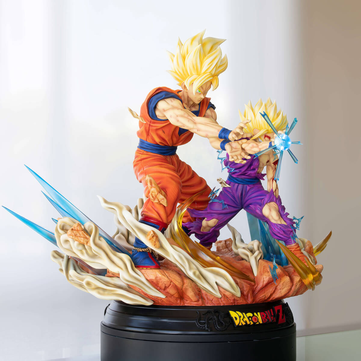 Goku and Gohan – Father and Son Kamehameha - 3D Model by Mai Son