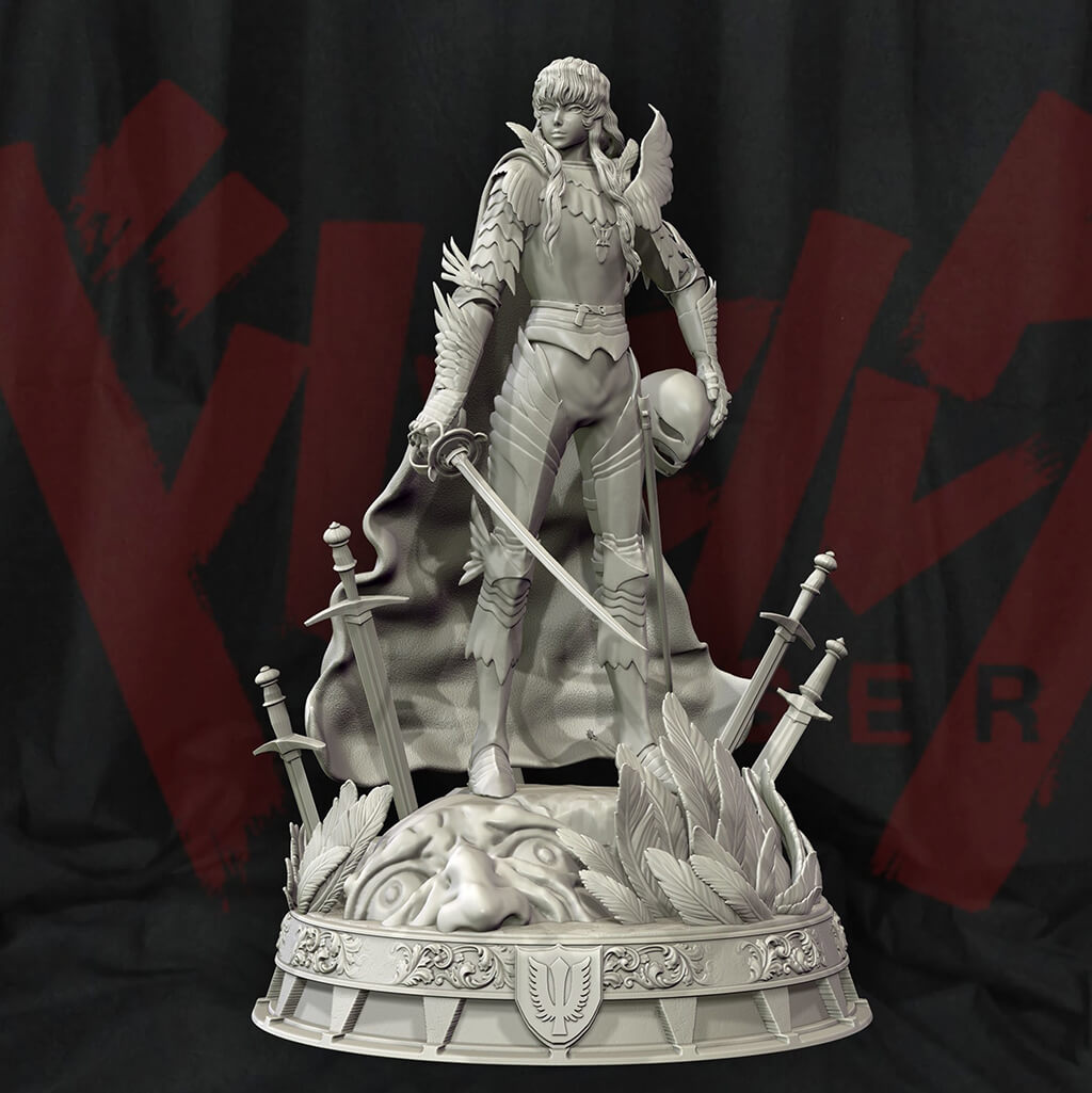 Griffith The White Hawk - Berserk 3D Print Model by Mai Son