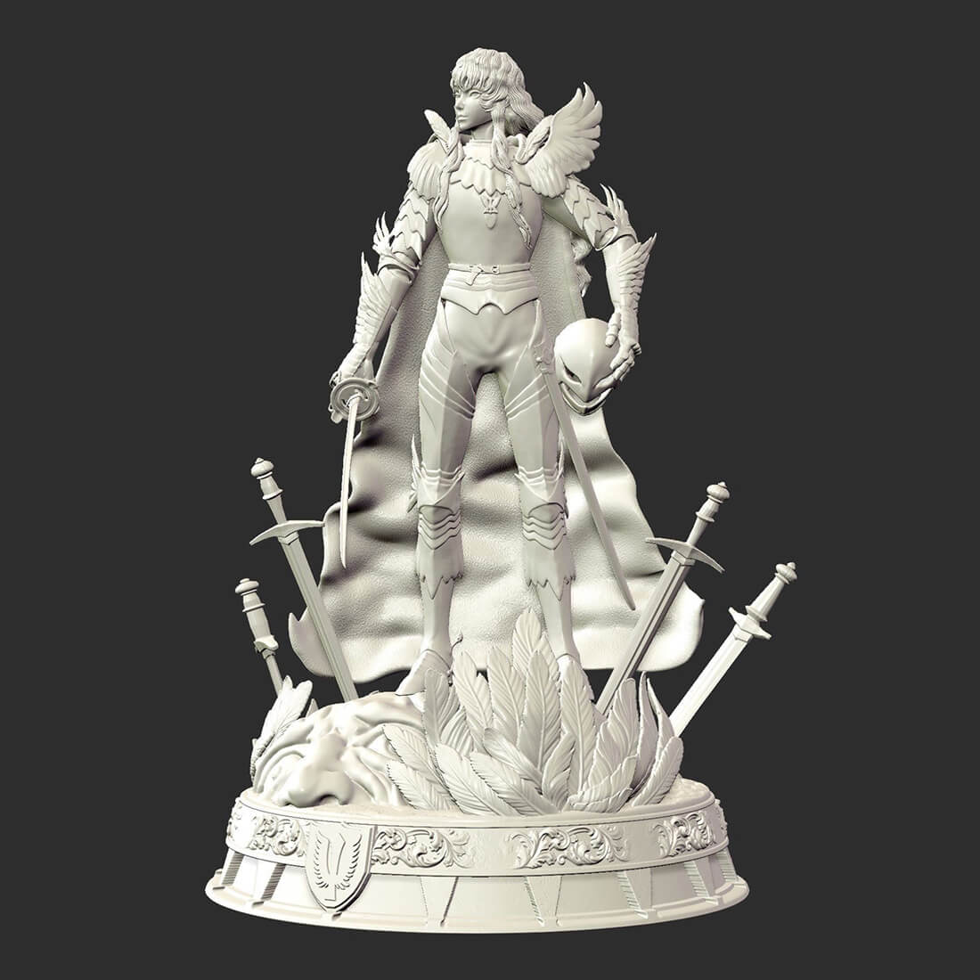 Griffith The White Hawk - Berserk 3D Model by Mai Son