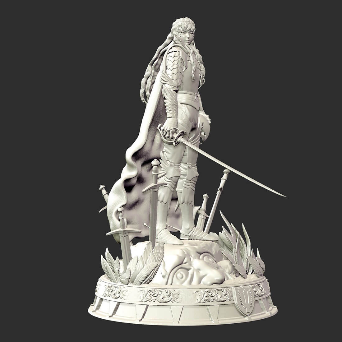 Griffith The White Hawk - Berserk 3D Print Model by Mai Son
