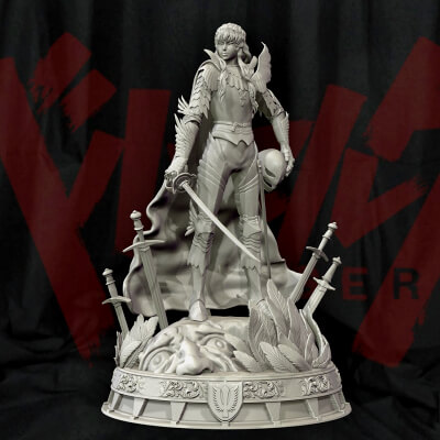 Griffith The White Hawk - Berserk 3D Model by Mai Son