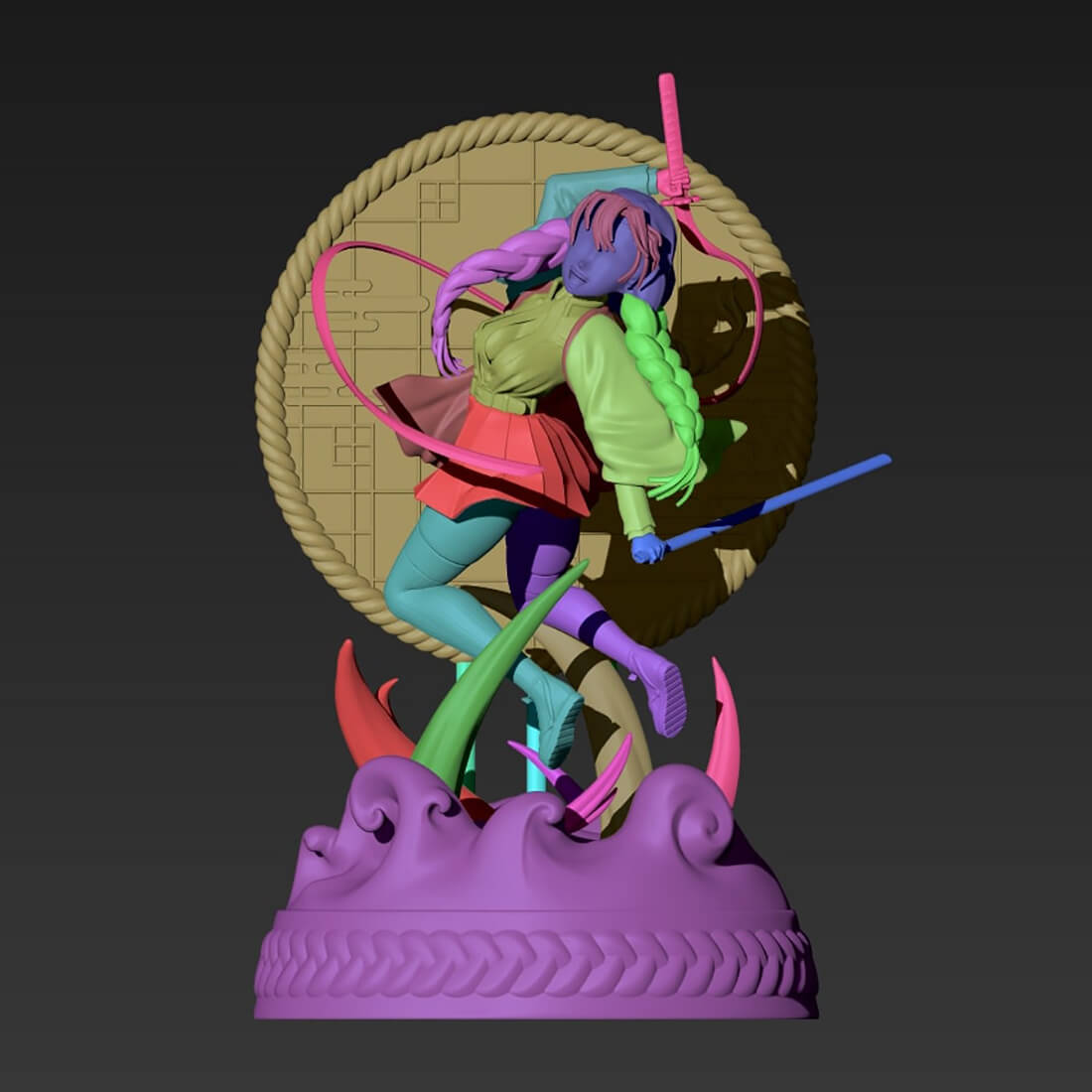 Kanroji Mitsuri - 3D Print Model by Mai Son