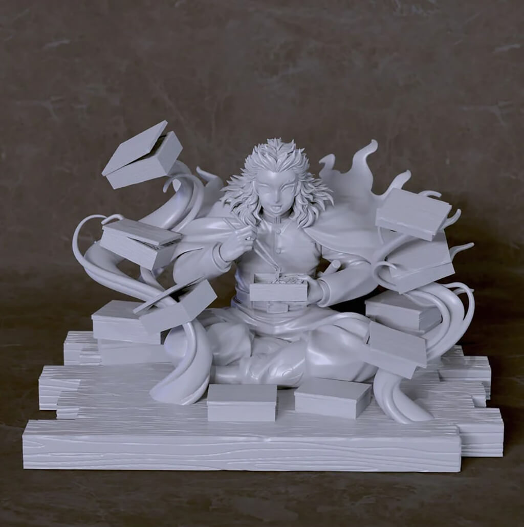 Kyojuro Rengoku Demon Slayer - 3D Print Model by Mai Son