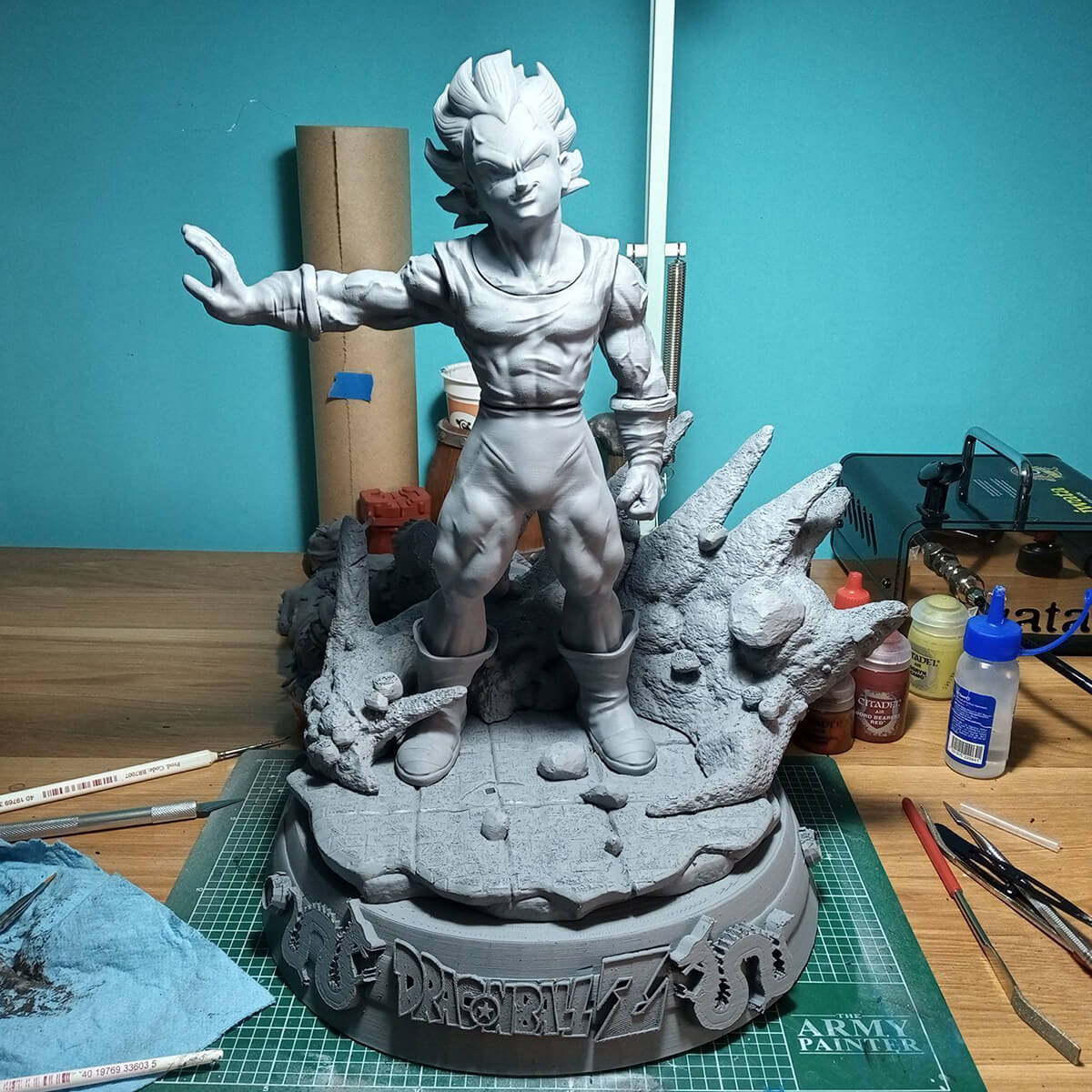 Majin Vegeta - 3D Print Model by Mai Son