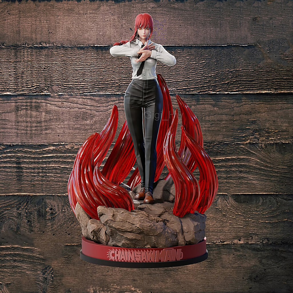 Makima From Chainsaw Man - 3D Model by Mai Son