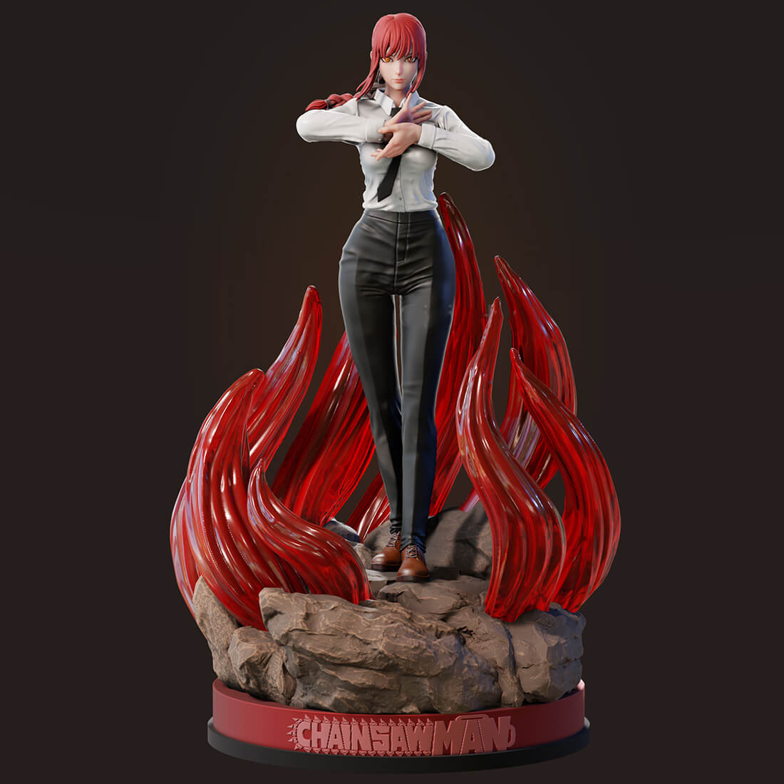 Makima From Chainsaw Man - 3D Model by Mai Son