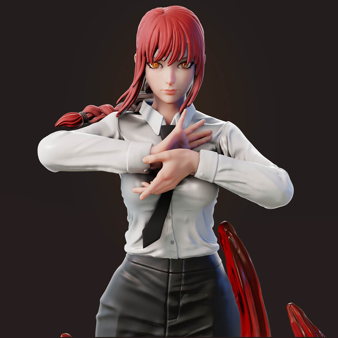 Makima From Chainsaw Man - 3D Model by Mai Son