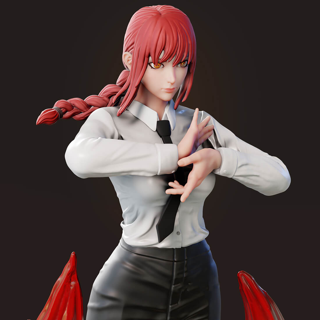 Makima From Chainsaw Man - 3D Model by Mai Son