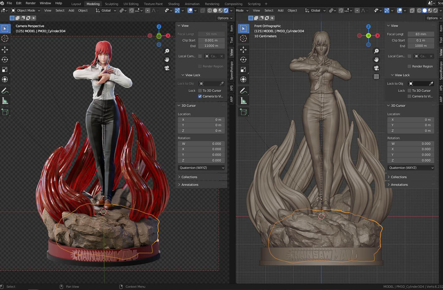 Makima From Chainsaw Man - 3D Print Model by Mai Son