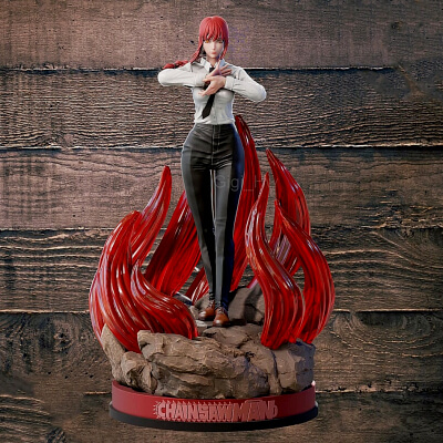 Makima From Chainsaw Man - 3D Model by Mai Son
