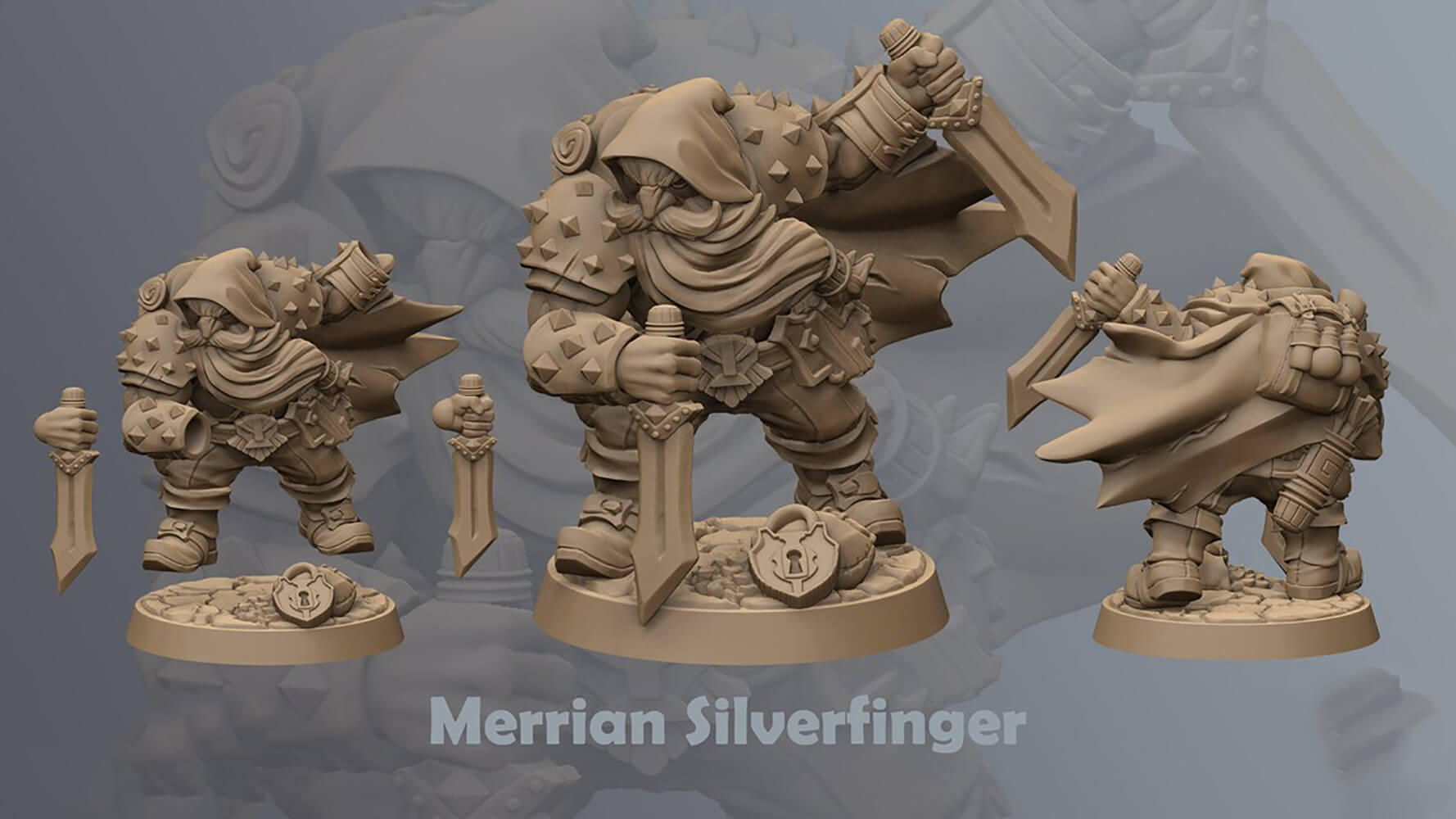 Merrian Silverfinger - 3D Model by Mai Son