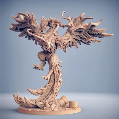 Phoenix Aarakocra Arcanix Miniatures - 3D Model by Mai Son