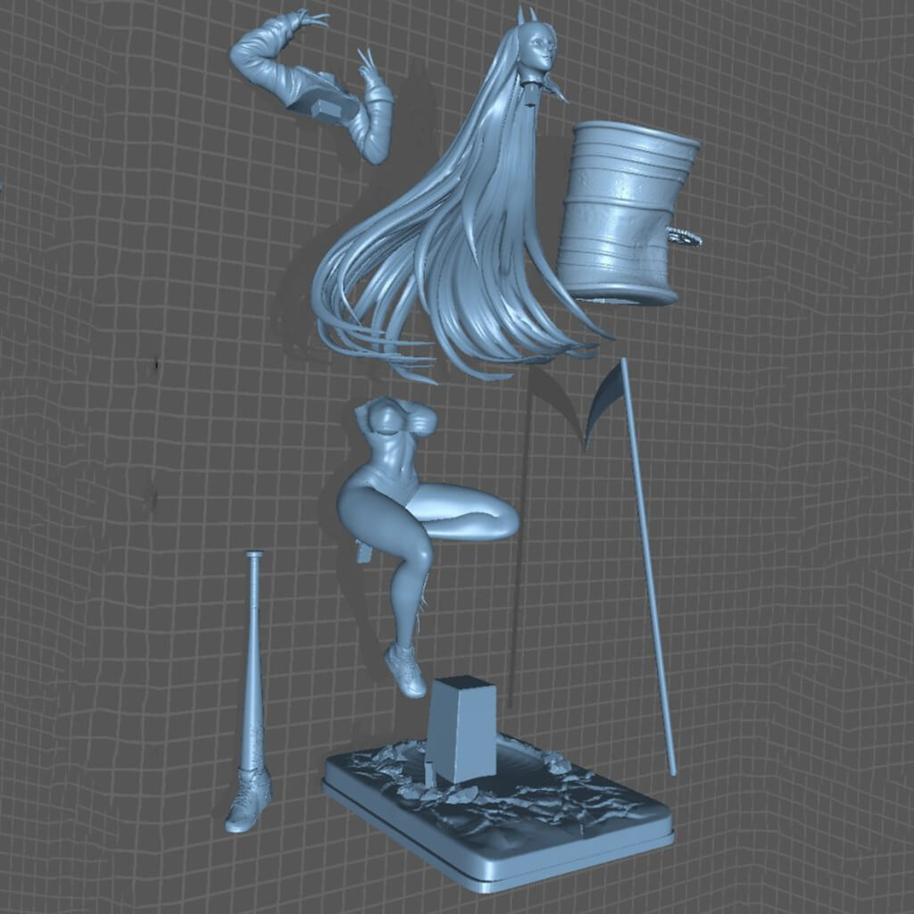 Power Chainsaw Man - 3D Model by Mai Son