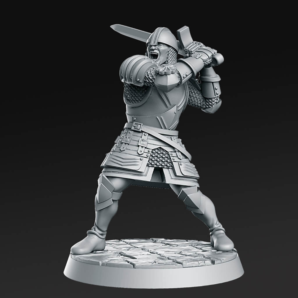 Rodrick El Cid Miniatures - 3D Model by Mai Son