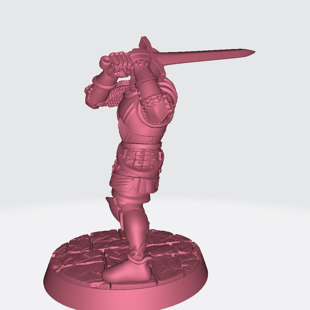 Rodrick El Cid Miniatures - 3D Model by Mai Son