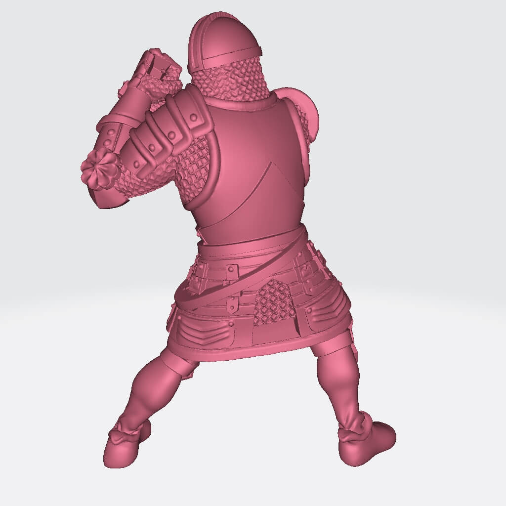 Rodrick El Cid Miniatures - 3D Model by Mai Son