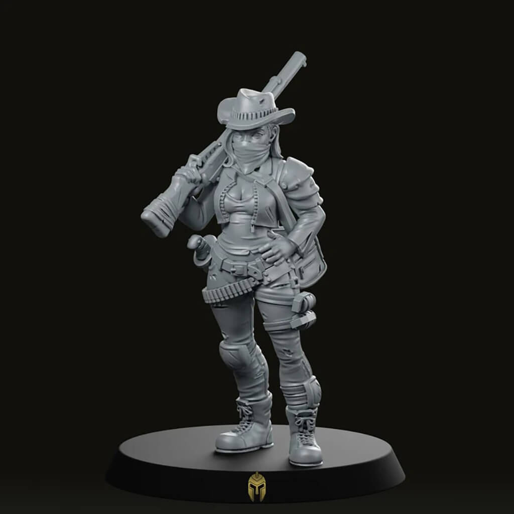 Sarah Miniatures - 3D Print Model by Mai Son