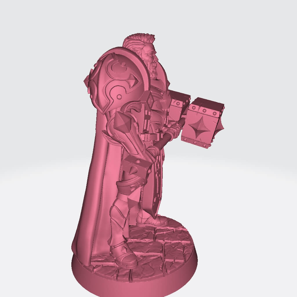 Sir Warrick Miniatures - 3D Print Model by Mai Son