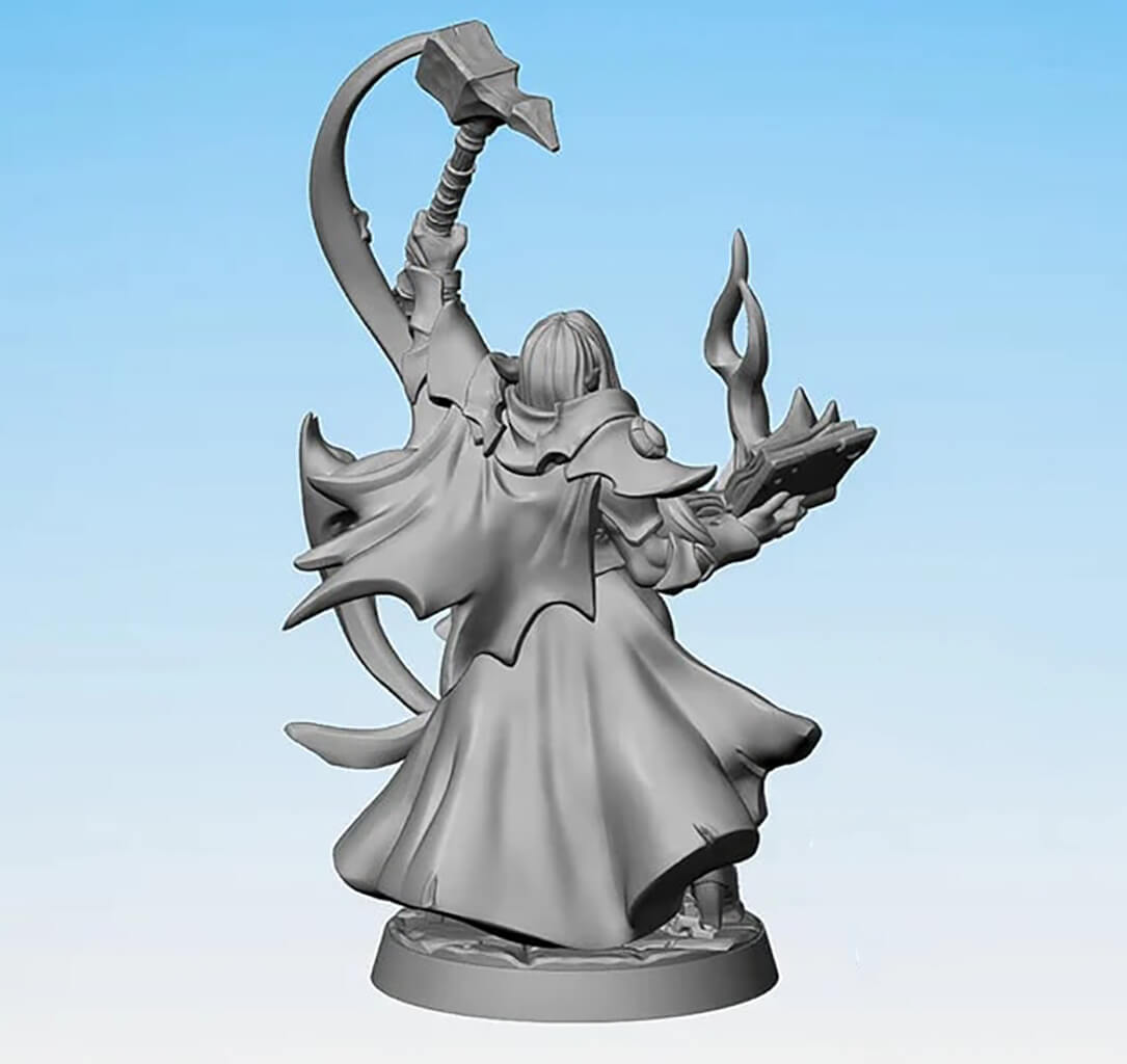 Talya The Hammer Miniatures - 3D Print Model by Mai Son