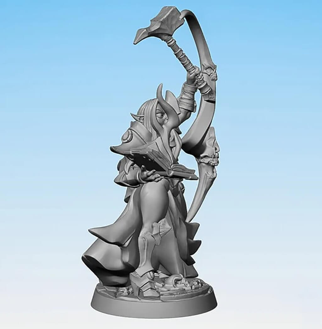Talya The Hammer Miniatures - 3D Print Model by Mai Son