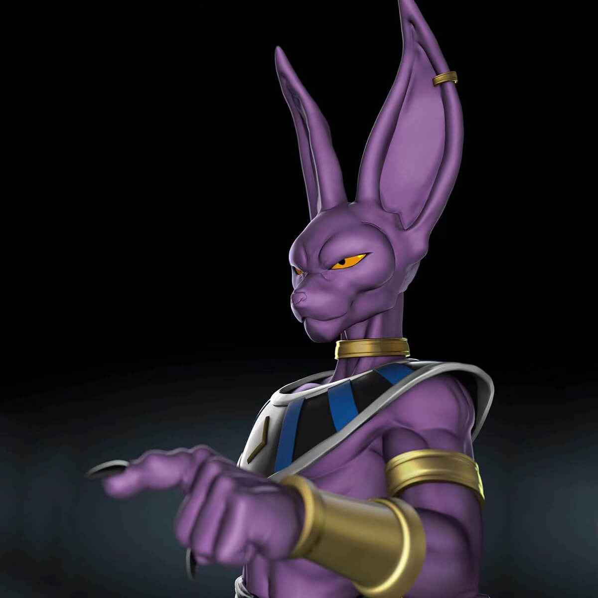 Transcendent Studios - Beerus & Whis Dragon Ball 3D Model by Mai Son