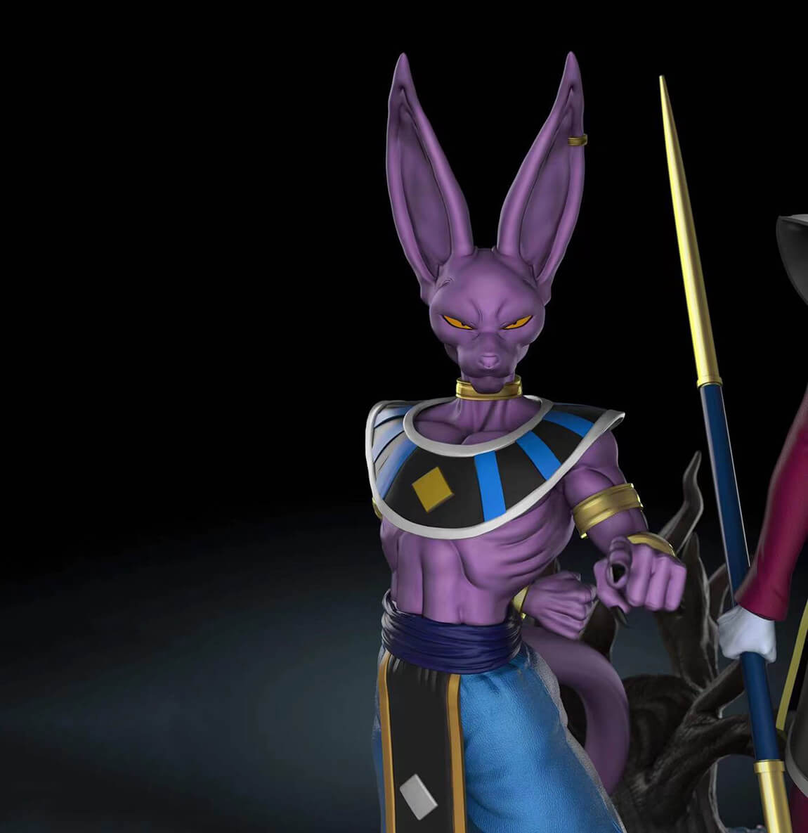 Transcendent Studios - Beerus & Whis Dragon Ball 3D Model by Mai Son