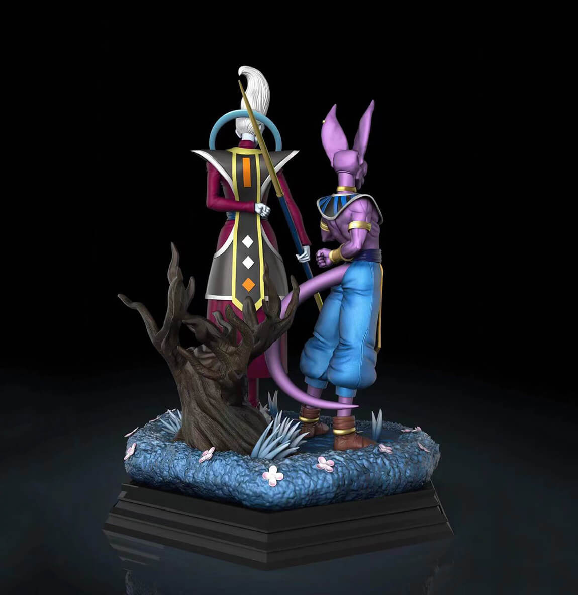 Transcendent Studios - Beerus & Whis Dragon Ball 3D Model by Mai Son