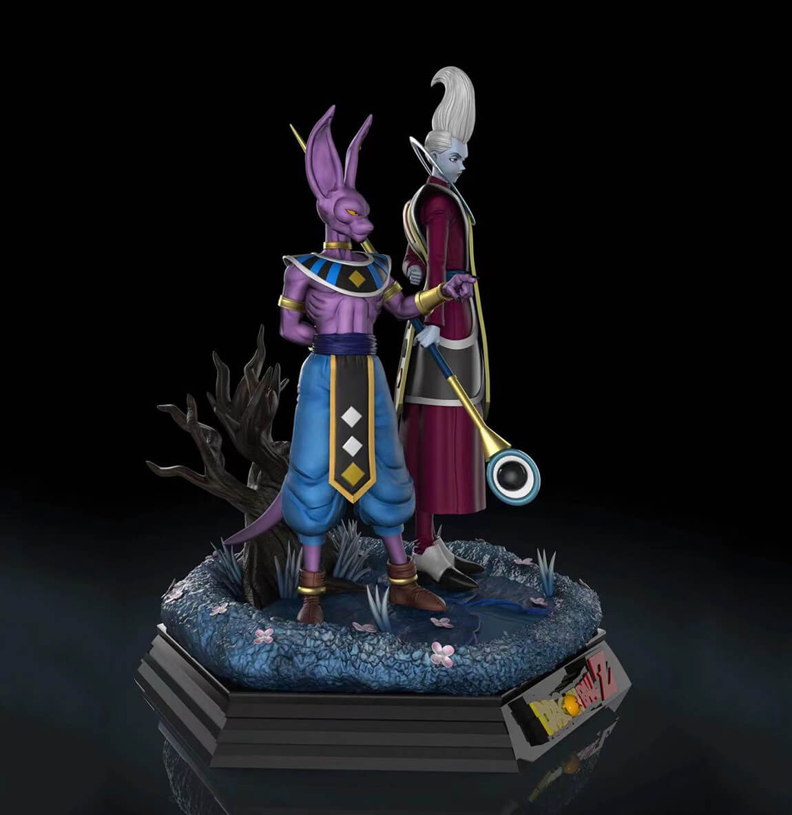 Transcendent Studios - Beerus & Whis Dragon Ball 3D Model by Mai Son