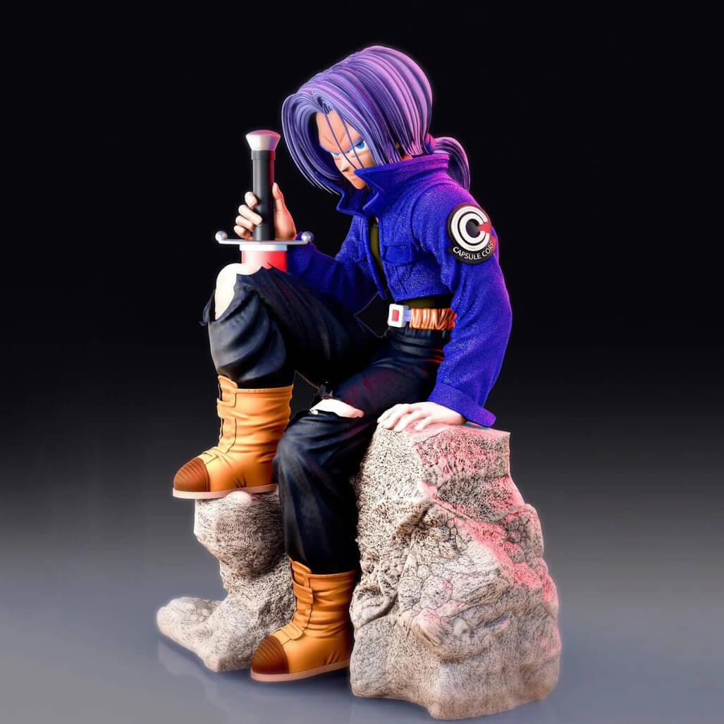 Trunks Del Futuro - 3D Model by Mai Son