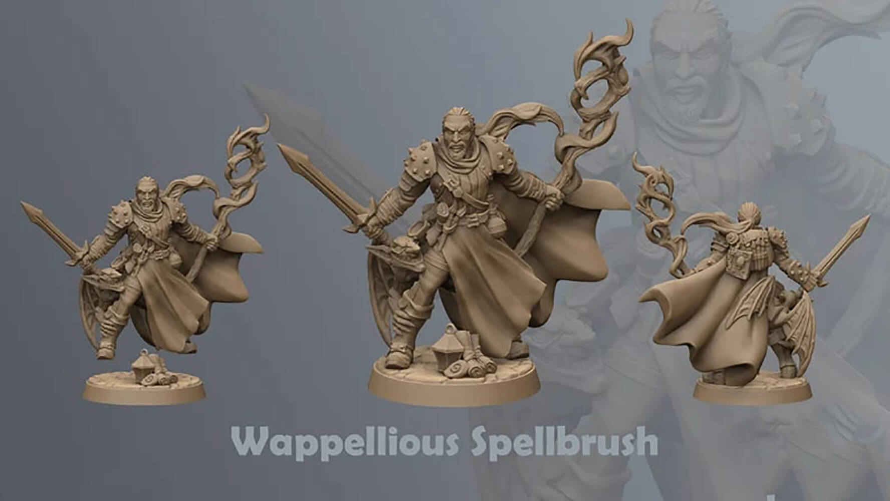 Wappellious Spellbrush - 3D Print Model by Mai Son